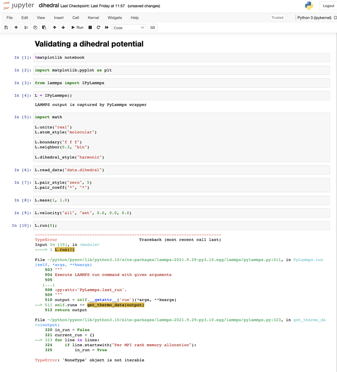 Installing python wrapper for LAMMPS - LAMMPS Installation - Materials ...